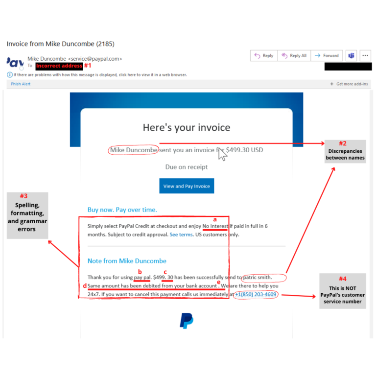 Do you know how to spot a PayPal phishing email? - OptfinITy